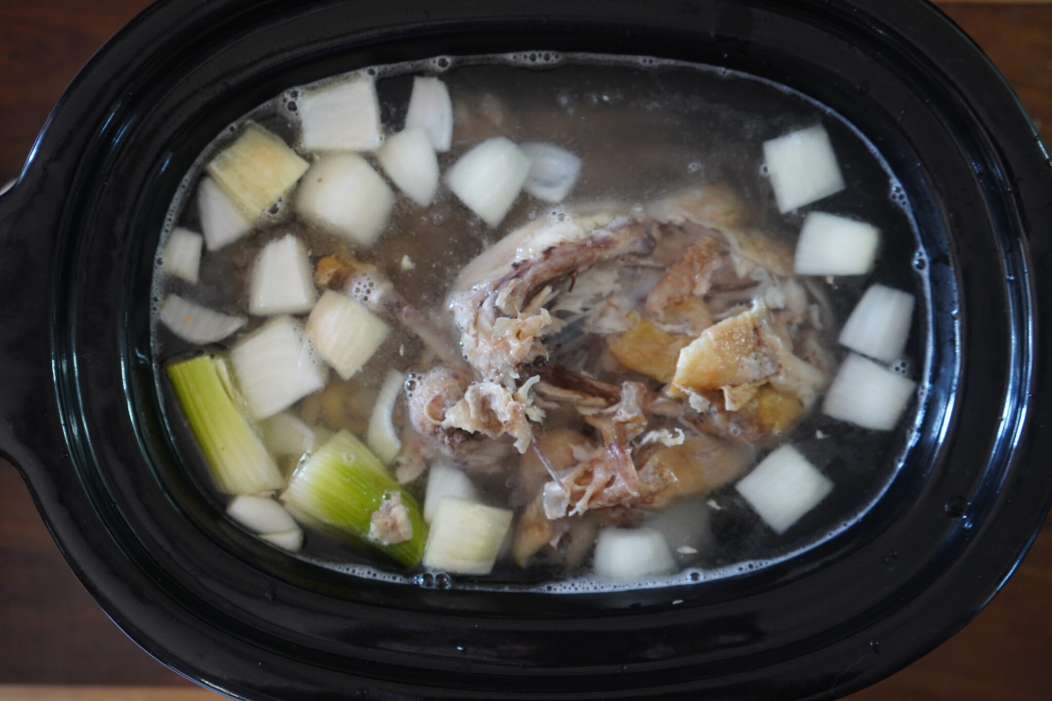 Bone Broth Recipe - Crockpot - Slow Cooker - britstable.com
