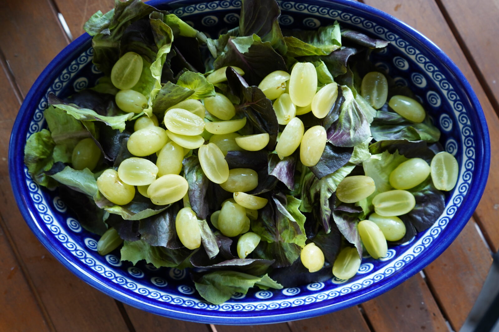 Dill & Grape Salad Recipe - With Tahini Dressing - britstable.com