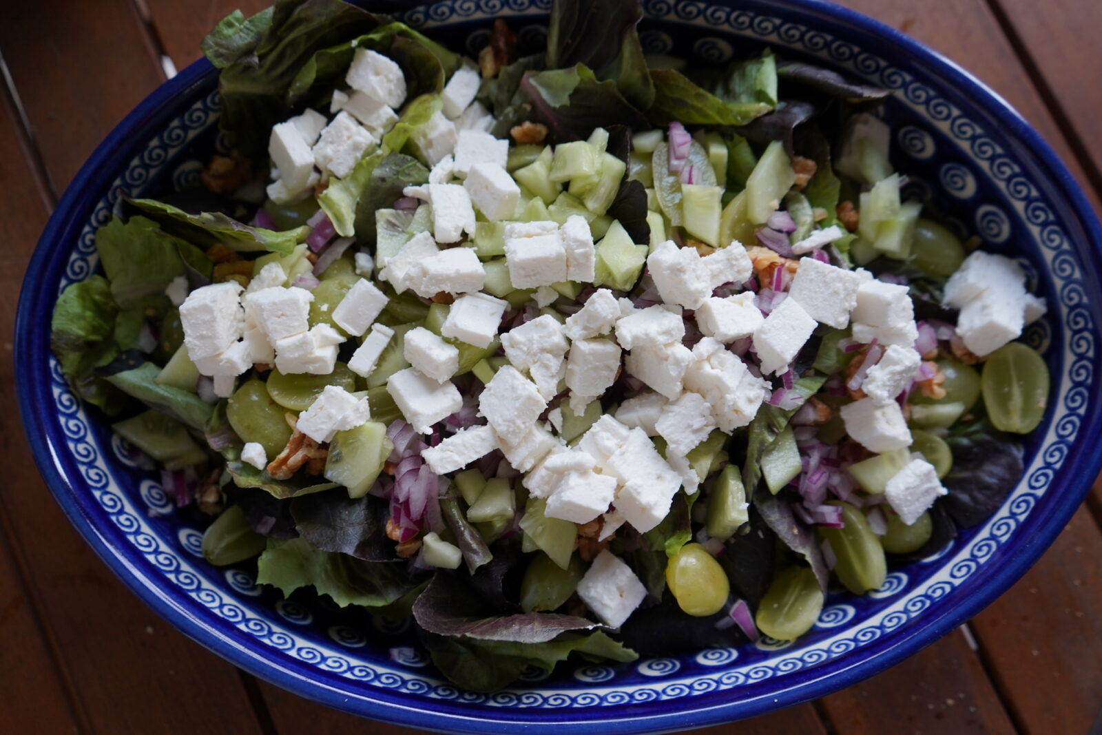 Dill & Grape Salad Recipe - With Tahini Dressing - britstable.com