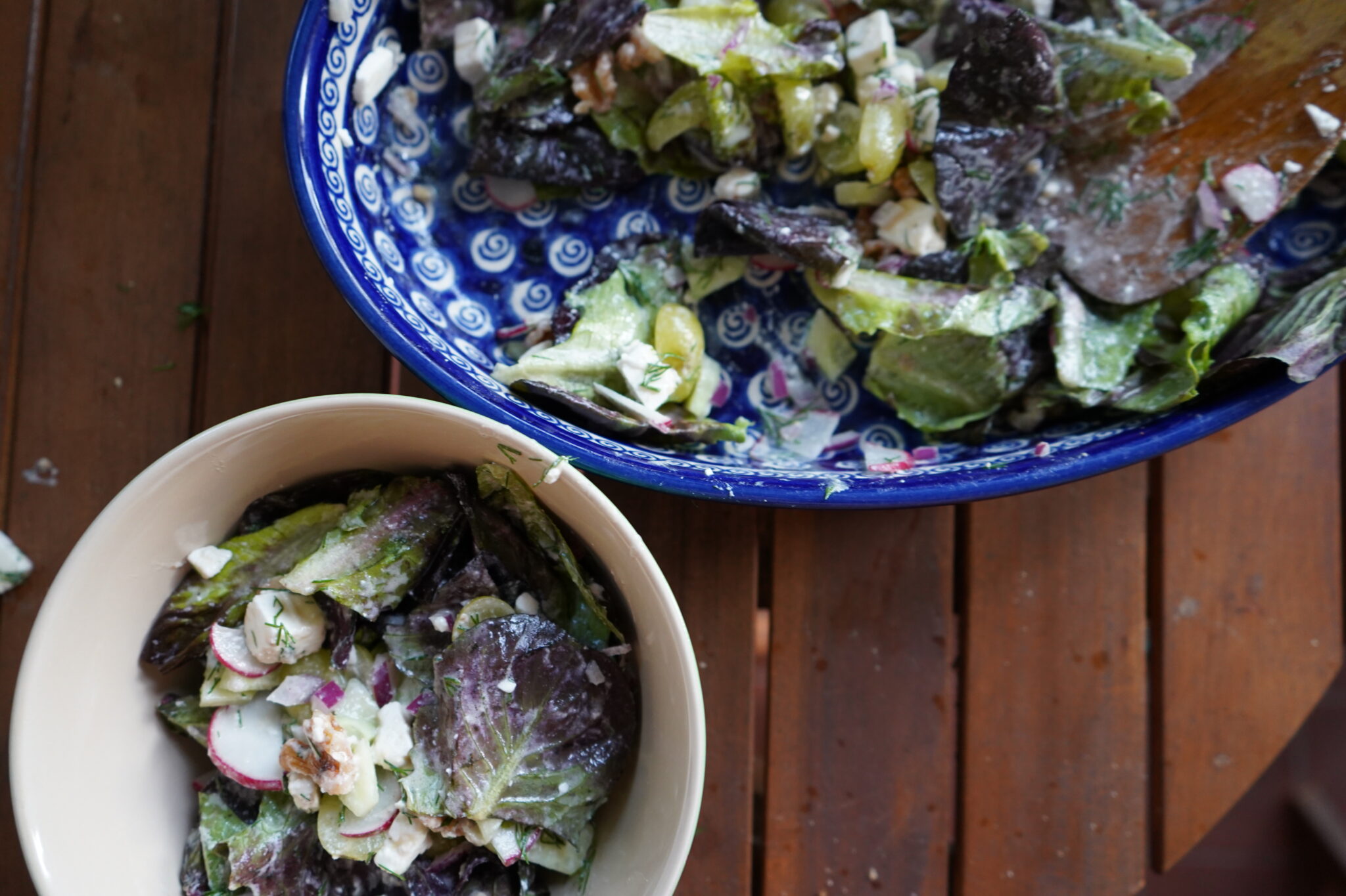 Dill & Grape Salad Recipe - With Tahini Dressing - britstable.com