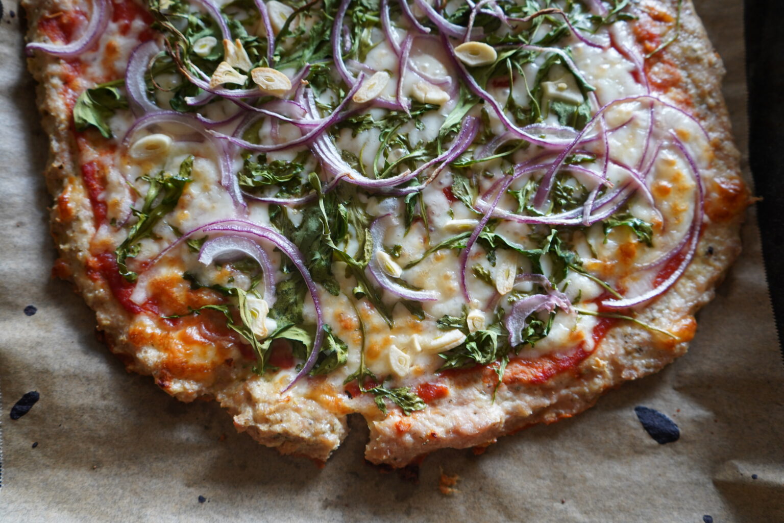 Chicken Crust Pizza - High-Protein Pizza Crust - britstable.com